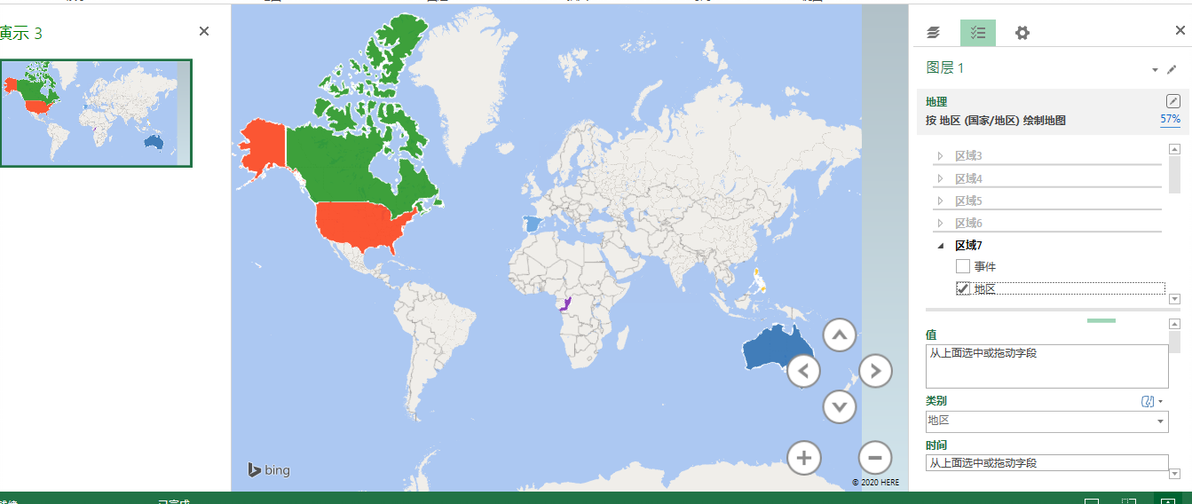 在excel中用powermap实现可视化 - 哔哩哔哩