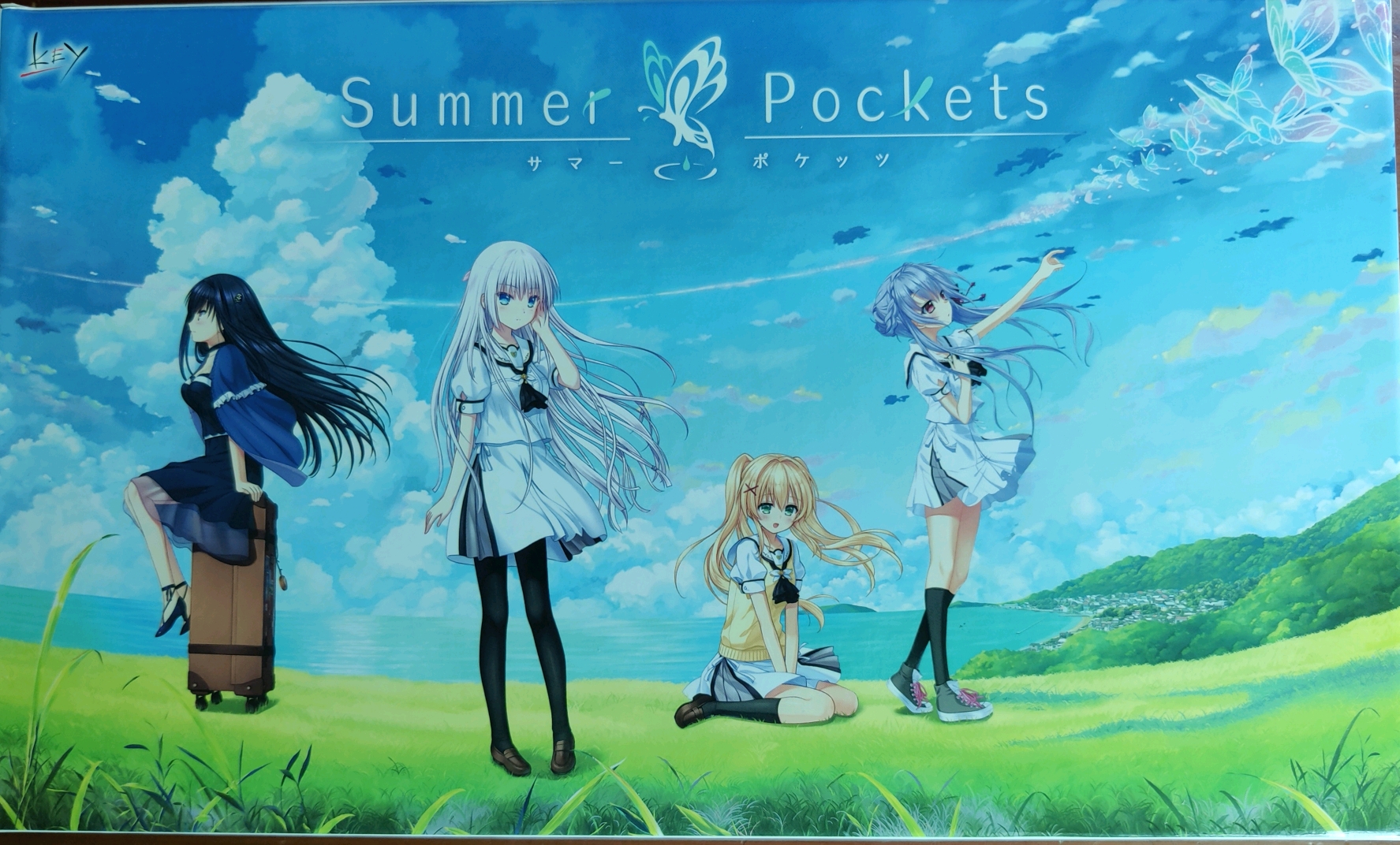 Summer Pockets初回版游戏开箱 - 哔哩哔哩