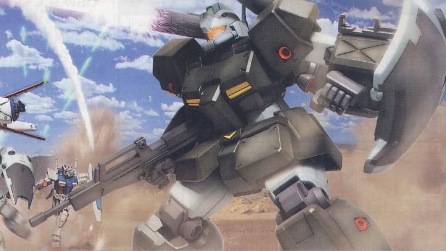 【高达0083】火力支援集大成者----RGC-83 吉姆加农II - 哔哩哔哩