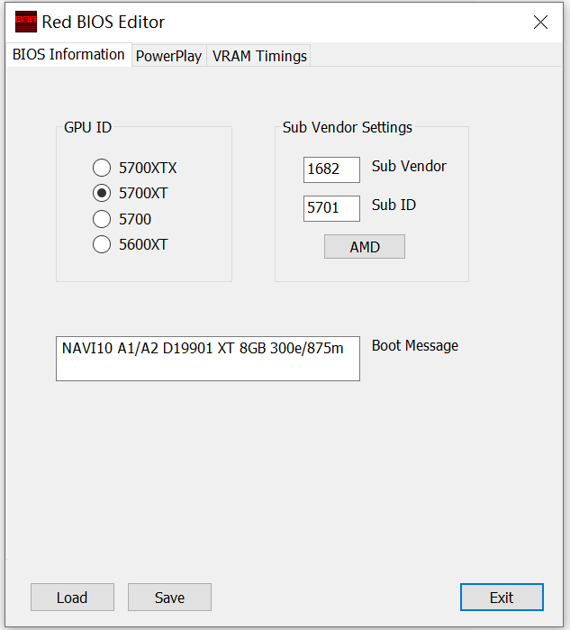Red bios editor und morepower tool: handbuch und setup, red bios editor ...