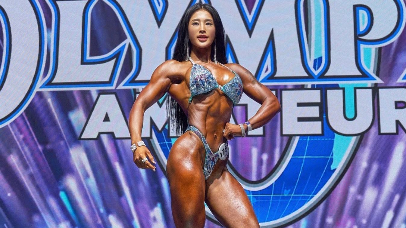虽然身型娇小但肌肉炸裂！韩国的形体女健将 Na Hye Yoon 哔哩哔哩