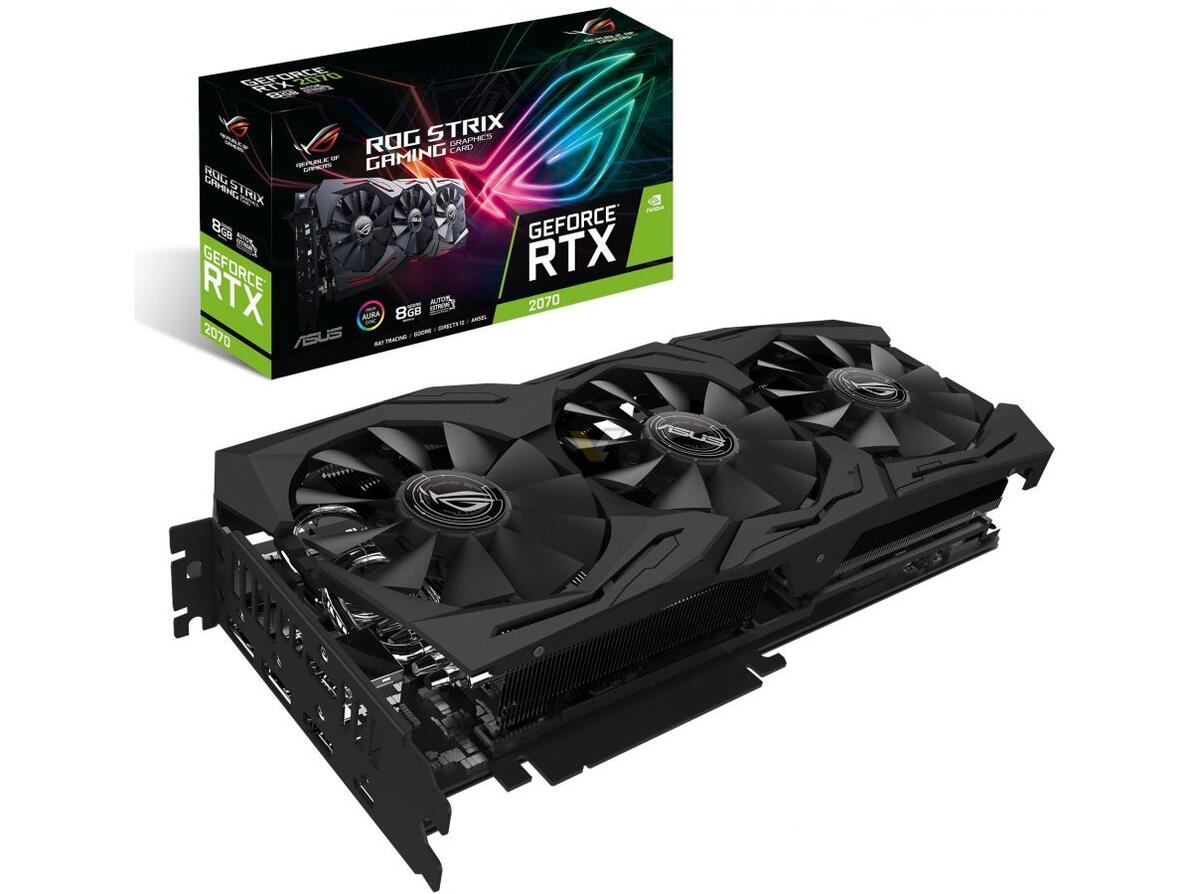 原设计有Nv-link？华硕推出GeForce RTX 2070 ROG STRIX，DUAL和TURBO - 哔哩哔哩