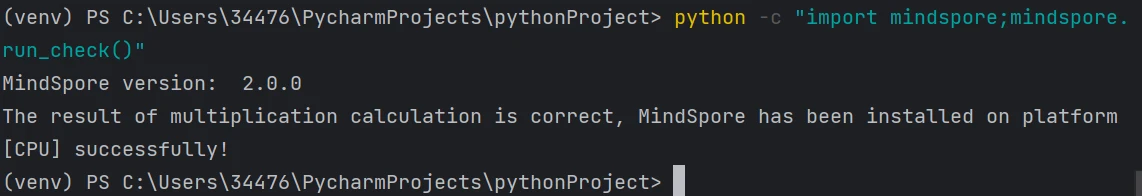 mindspore安装教程 【Windows--cpu平台】 - 哔哩哔哩