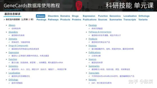 轻松获取基因全部信息，GeneCards数据库使用教程 - 哔哩哔哩