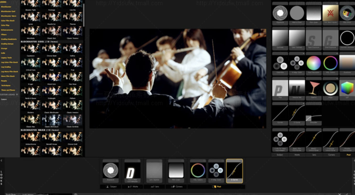 Ae/Pr调色插件LOOKS，保姆级教程 - 哔哩哔哩