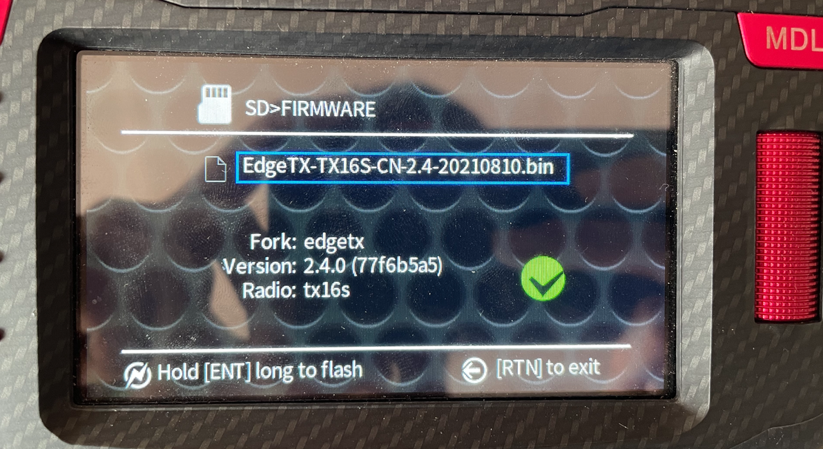 TX16S遥控器Edge TX - 哔哩哔哩