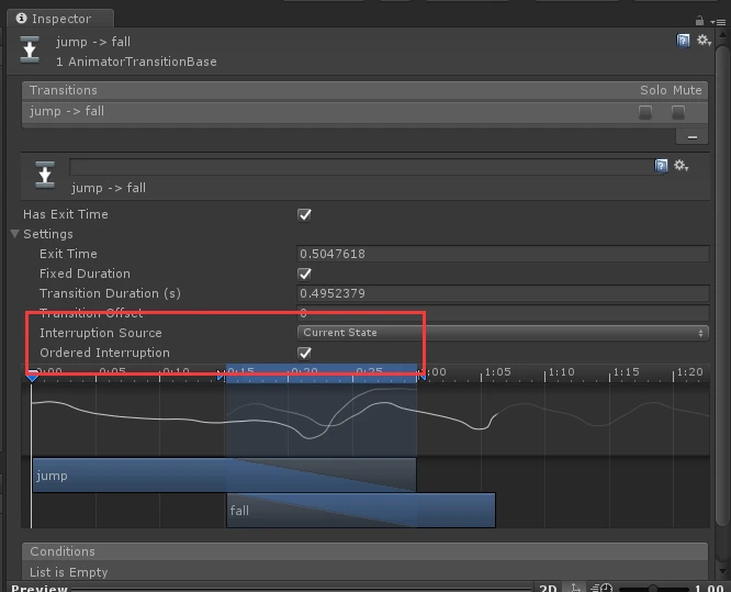 Unity笔记——Animator动画状态机中动画切换的优先级和动画切换的中断处理 - 哔哩哔哩