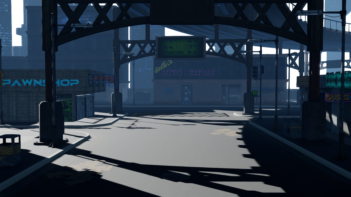 【MMD场景】个人向场景整理（其一）图多流量预警 - 哔哩哔哩