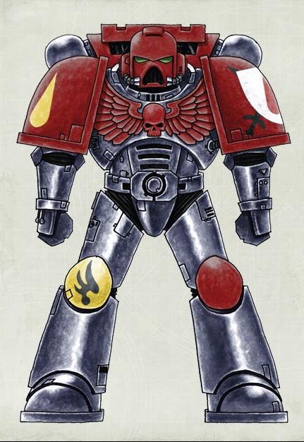 【战锤40K·星际战士战团】LEX翻译：血骑士 - 哔哩哔哩