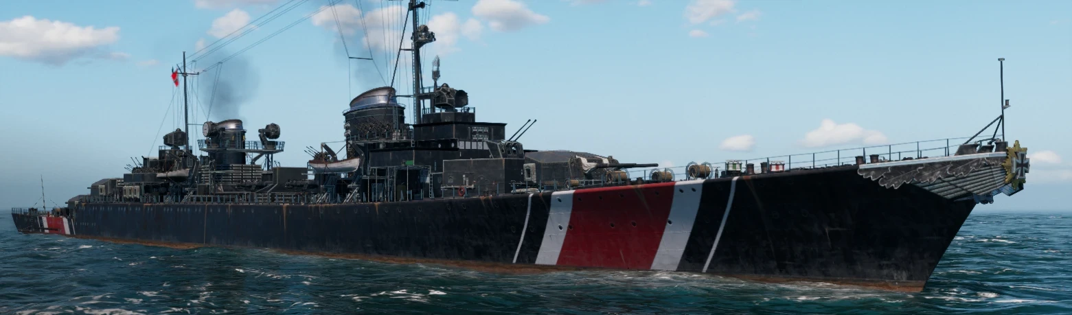 【个人收藏用】战舰世界中埃尔宾号大型驱逐舰的数据资料 - 哔哩哔哩