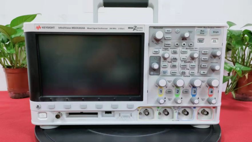 keysight MSOX2024A混合信号示波器是德科技MSOX2024A - 哔哩哔哩