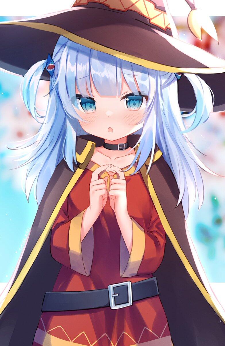 Gawr Gura高清壁纸【近百张合集】 #gawrt - 哔哩哔哩