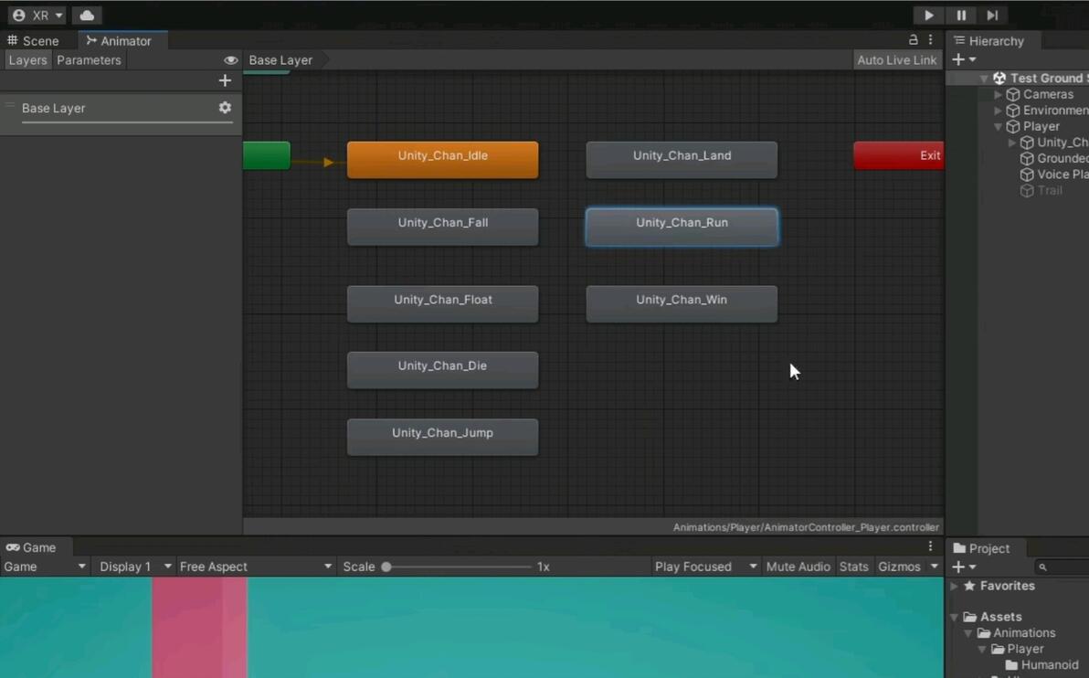[UArticle]使用Unity动画状态机制作流畅的动作游戏——动画状态机使用心得分享 - 哔哩哔哩