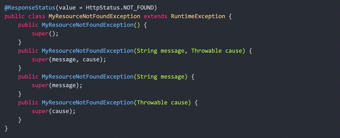 如何用 Spring 和 Spring Boot 实现 REST API 的自定义异常 - 哔哩哔哩