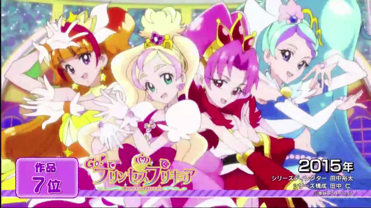 NHK全PRECURE大投票最终结果公布-作品篇- - 哔哩哔哩