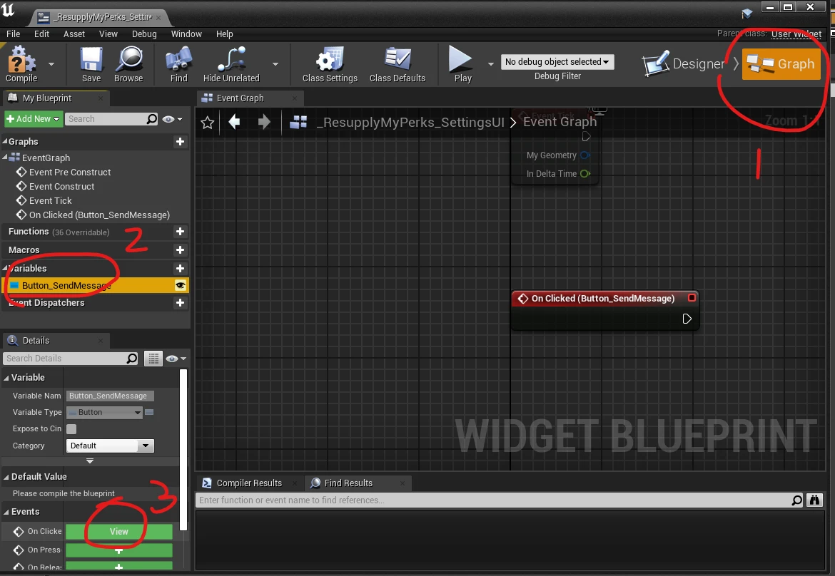 《深岩银河》蓝图MOD制作简易指南· UI 基础与 ModHub 集成 - 哔哩哔哩