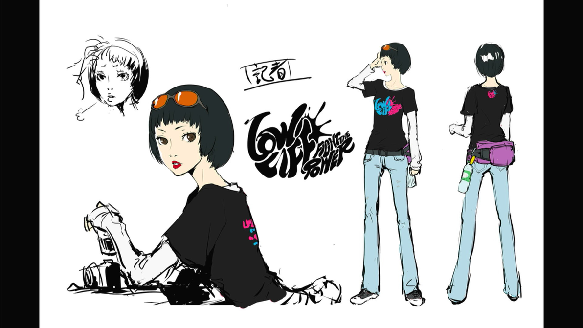 【女神异闻录5皇家版/P5R·Gallery】Concept Art（概念美术插画） - 哔哩哔哩