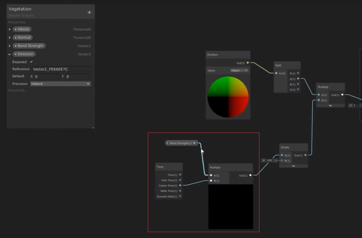 Unity学习笔记 Vol.75 在URP中模拟风的效果（Shader Graph 教程） - 哔哩哔哩