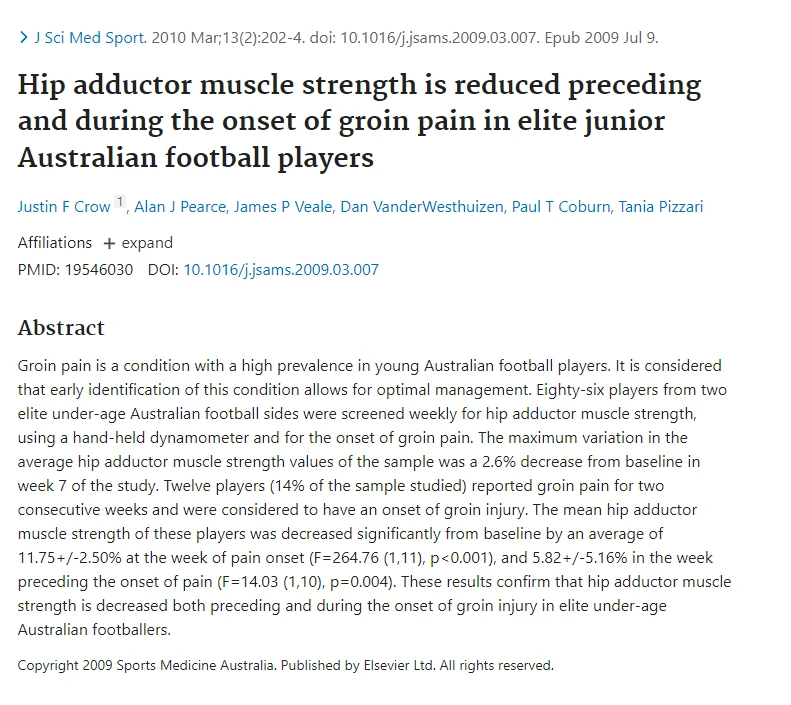 哥本哈根平板支撑：预防和治疗腹股沟损伤的有效动作 - 哔哩哔哩