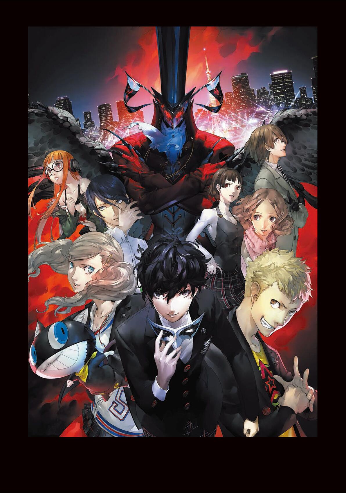 【P5天下第一！】《Persona5》公式设定画集+20周年OST - 哔哩哔哩