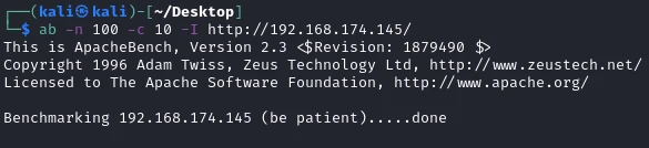 ApacheBench(ab压力测试工具)使用完整教程！CC攻击！Kali Linux入门教程 ，Termux可用 - 哔哩哔哩