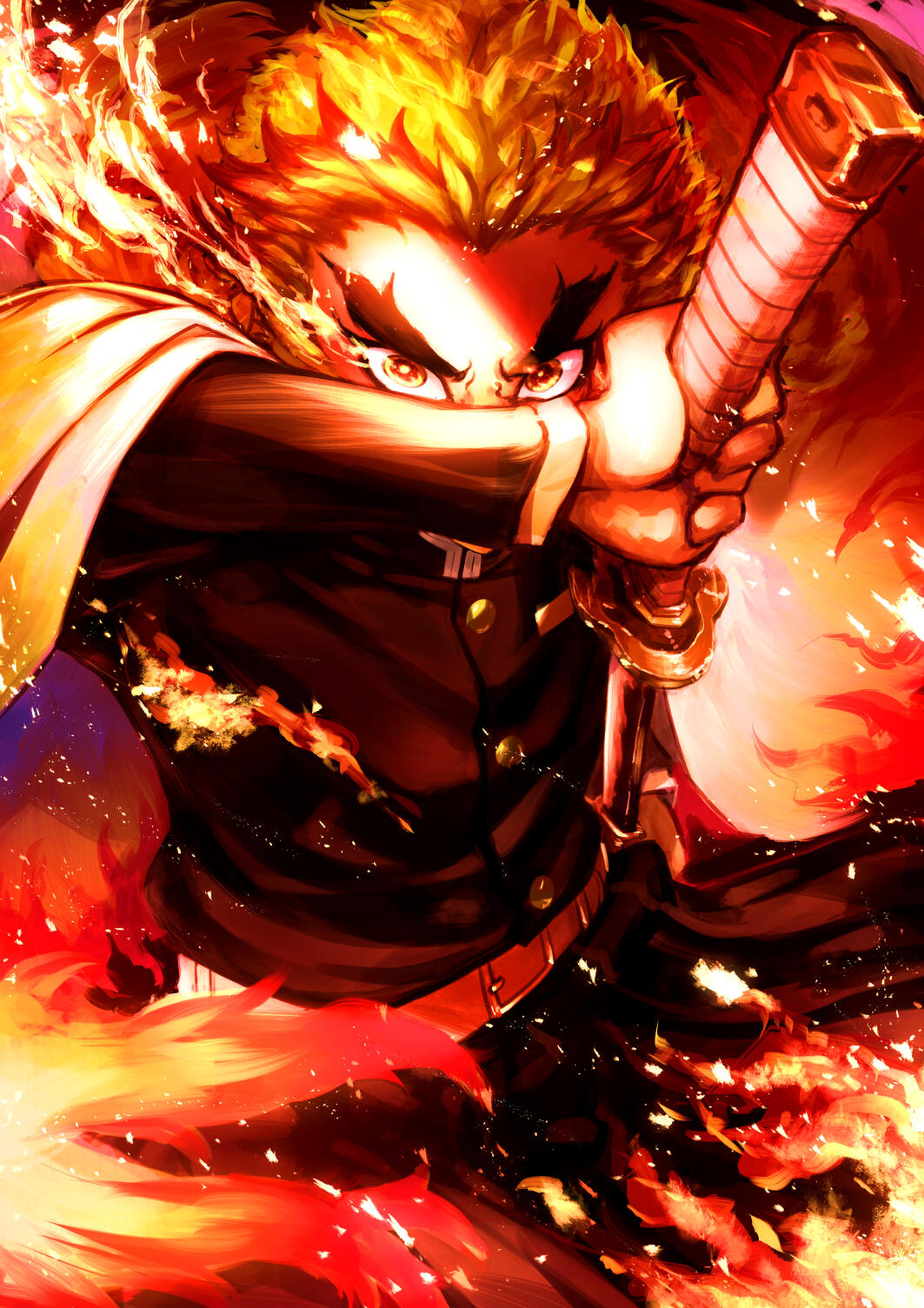 【鬼灭之刃】进来三连！炼狱杏寿郎100张高质量美图、壁纸、风景图合集#136（收藏向 - 哔哩哔哩