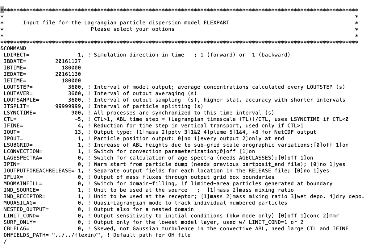 FLEXPART模式使用 - 哔哩哔哩