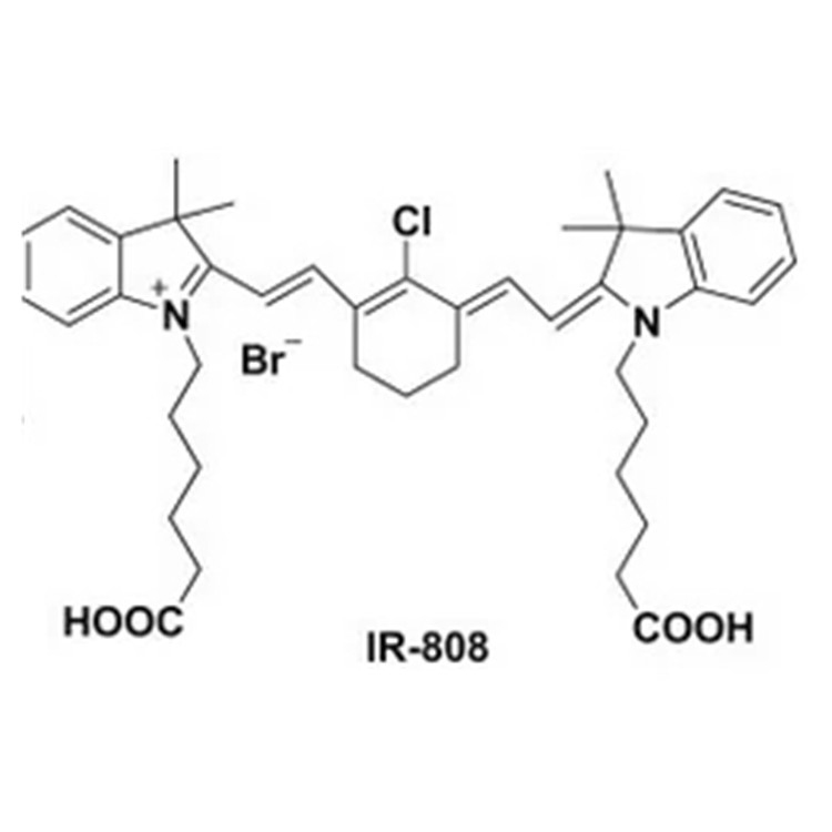 IR-808 的吸收和发射波长均在700-900nm近红外光谱区 - 哔哩哔哩