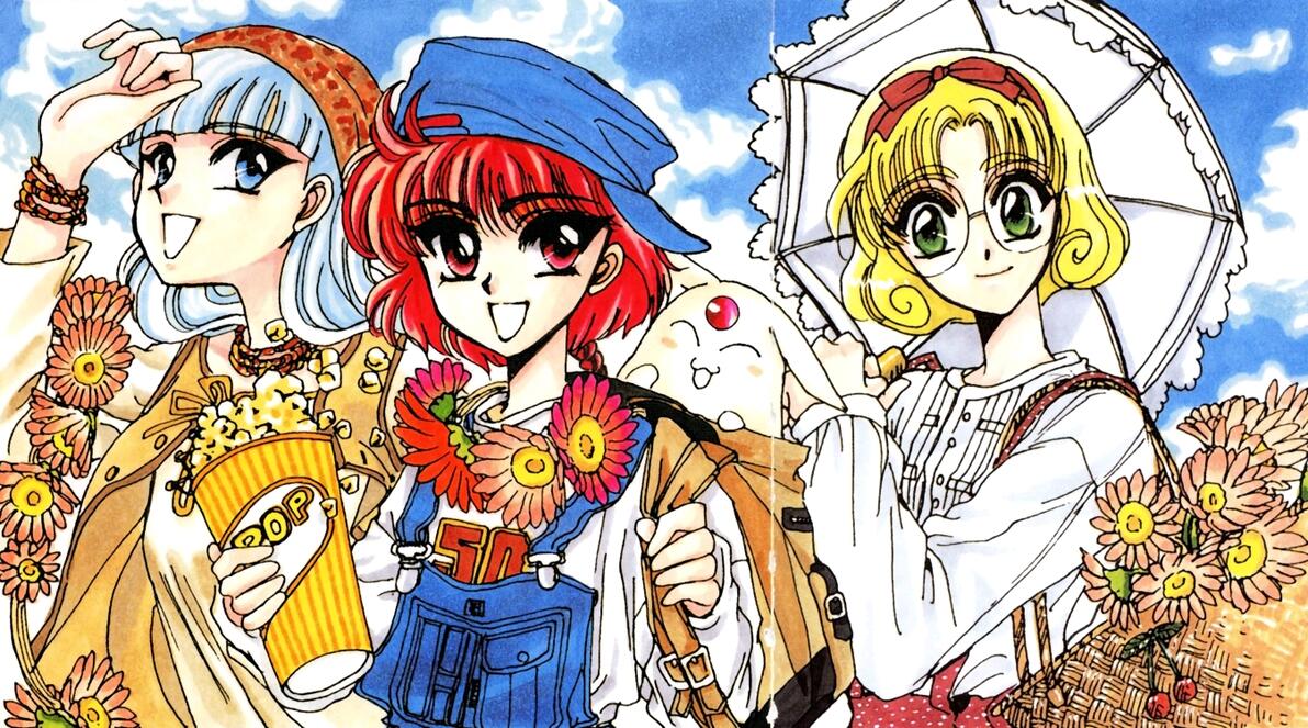 【高清资源】CLAMP原画集① - 哔哩哔哩