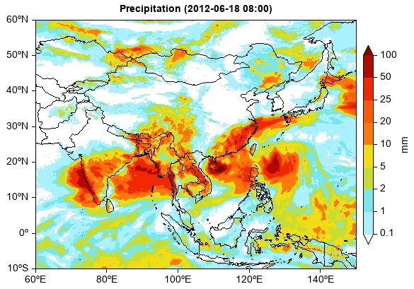 MeteoInfoLab处理MICAPS数据（二） - 哔哩哔哩