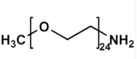 mPEG24-amine由mPEG（甲氧基聚乙二醇）和amine（氨基）两部分组成 - 哔哩哔哩