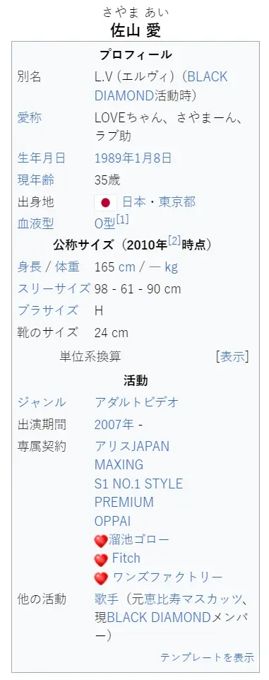 佐山爱 佐山愛 Sayama Ai 【业界大百科#005】 - 哔哩哔哩