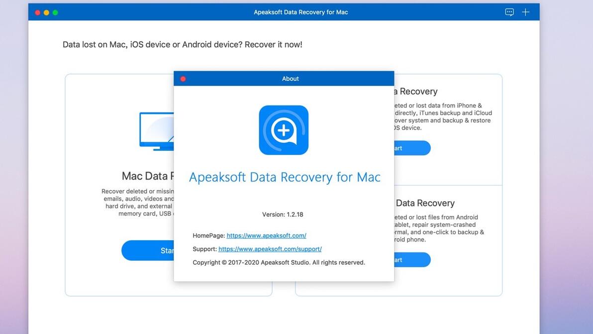Apeaksoft Data Recovery for Mac(数据恢复软件)v1.2.18激活版 - 哔哩哔哩