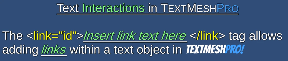 TextMeshPro全Example收录 - 哔哩哔哩