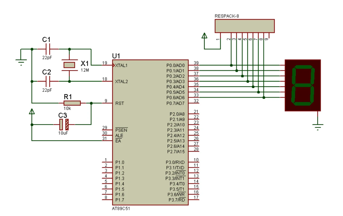 《零基础学习（51单片机+Proteus仿真）单片机设计54例》（逗比小憨憨） - 哔哩哔哩