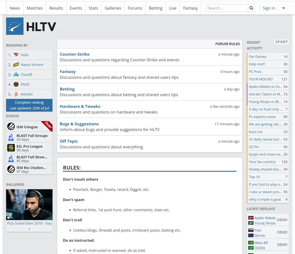 【CS】HLTV保姆级使用教程【上】 - 哔哩哔哩