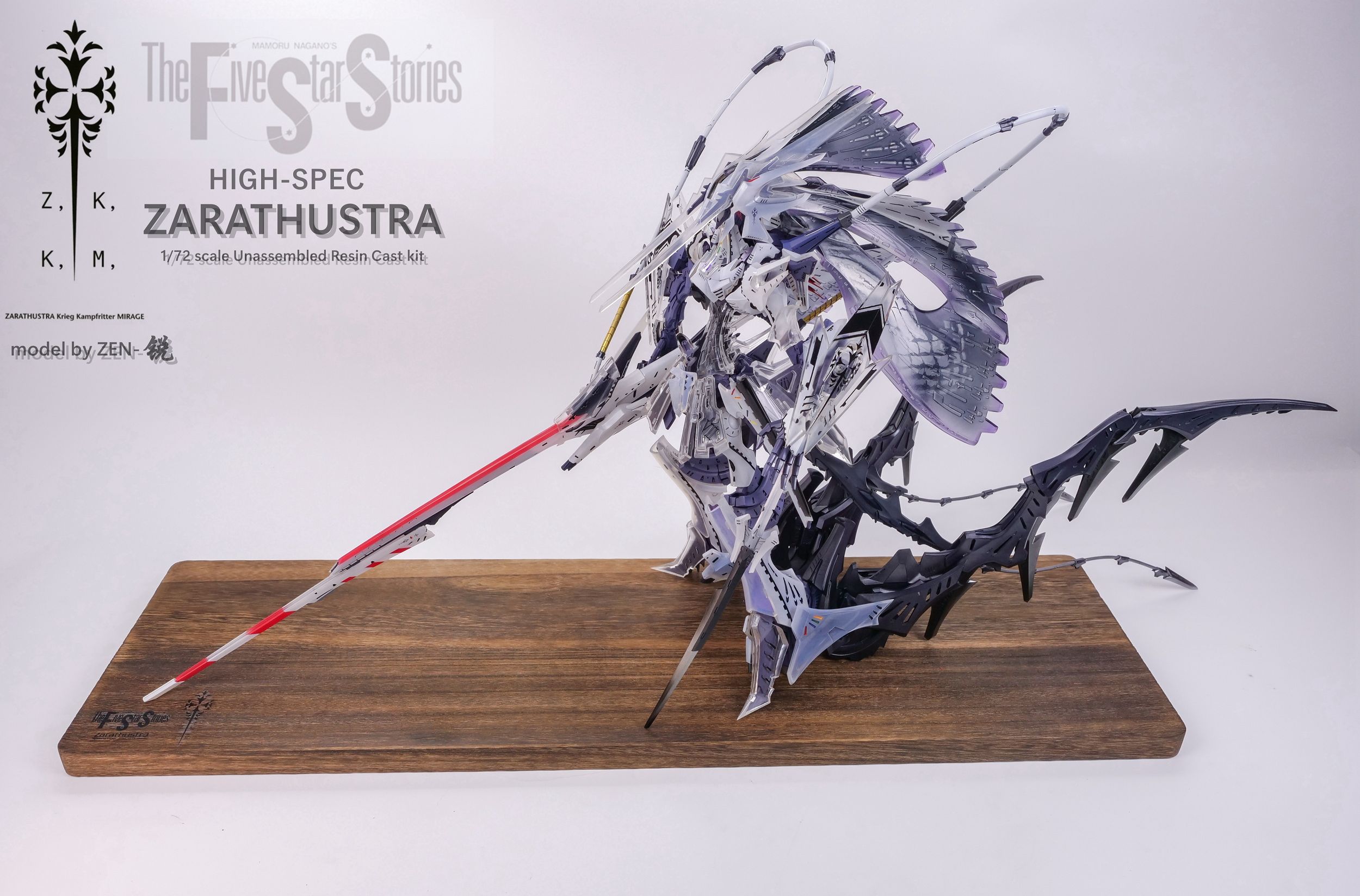 达人佳作：五星物语 VOLKS 1:72 GTM ZAP - 哔哩哔哩