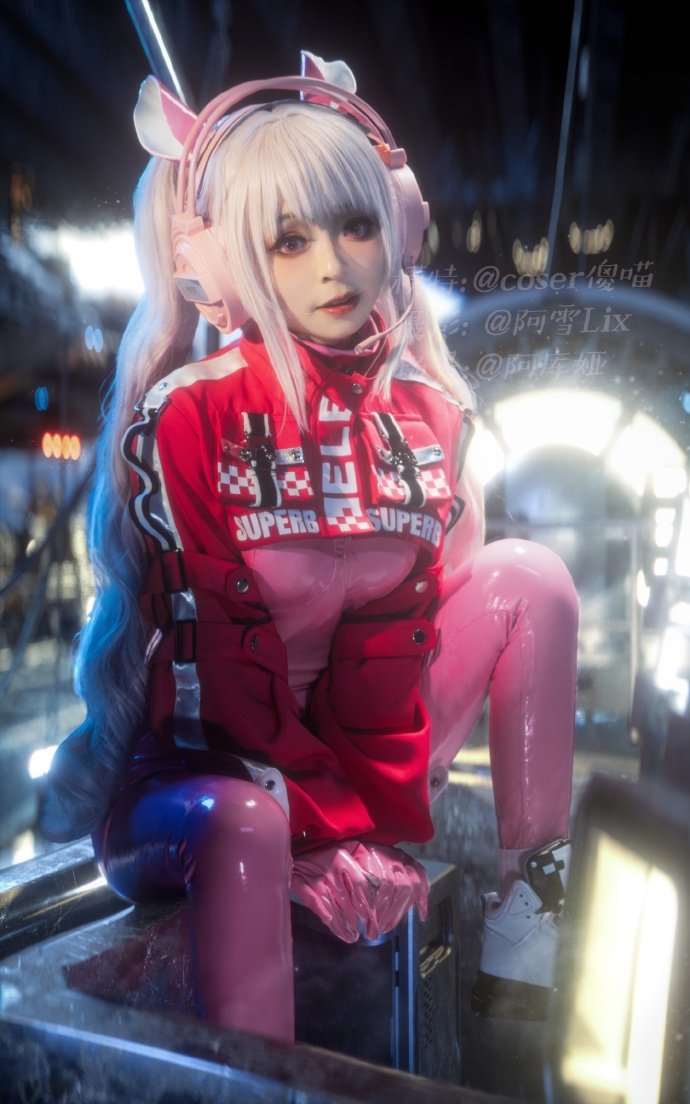 cos：NIKKE胜利女神爱丽丝Cosplay正片8P-coser傻喵 - 哔哩哔哩