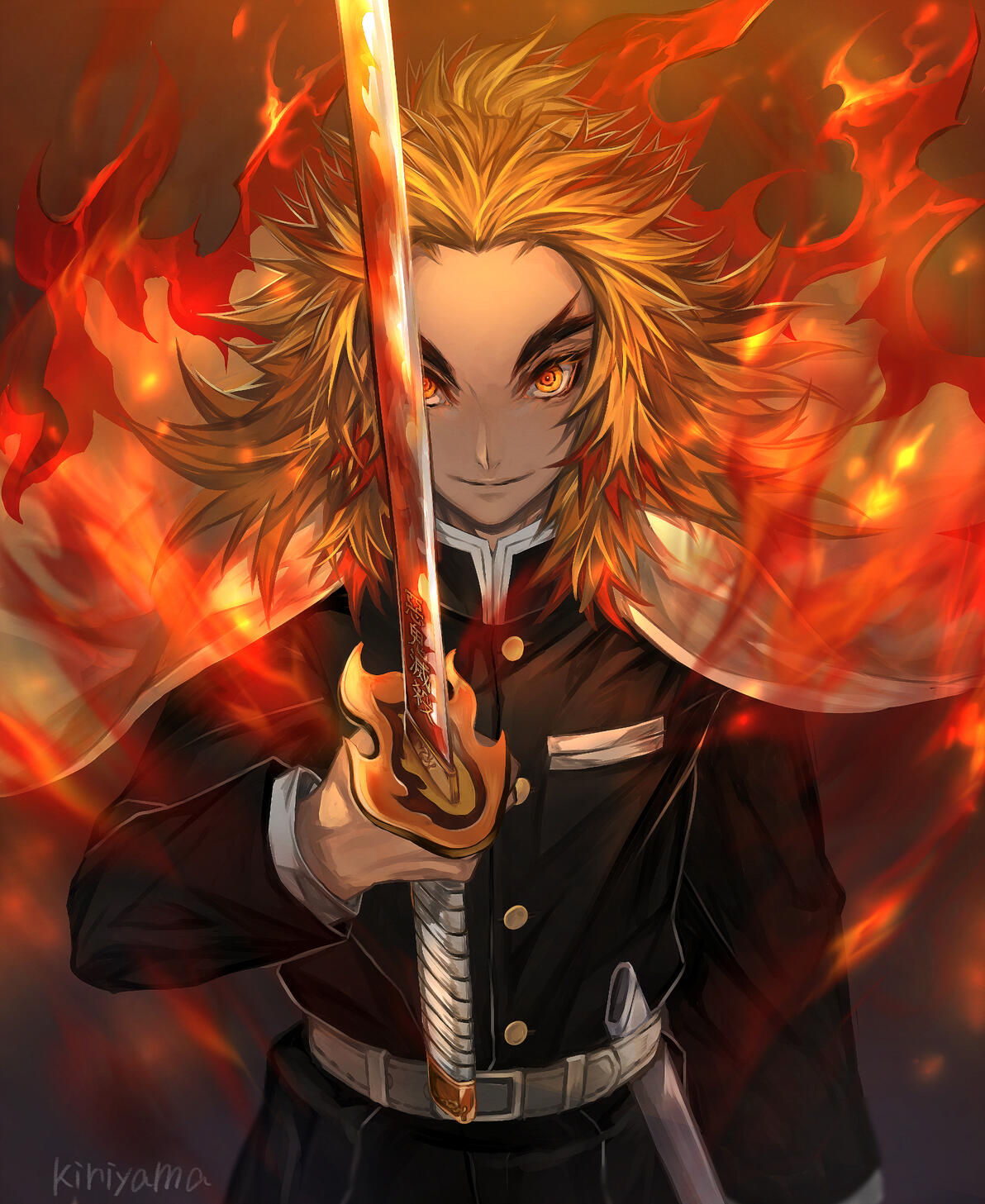 【鬼灭之刃】进来三连！炼狱杏寿郎100张高质量美图、壁纸、风景图合集#136（收藏向 - 哔哩哔哩