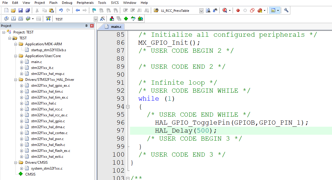 STM32CubeIDE使用说明_2 —— Keil项目迁移到STM32CubeIDE - 哔哩哔哩