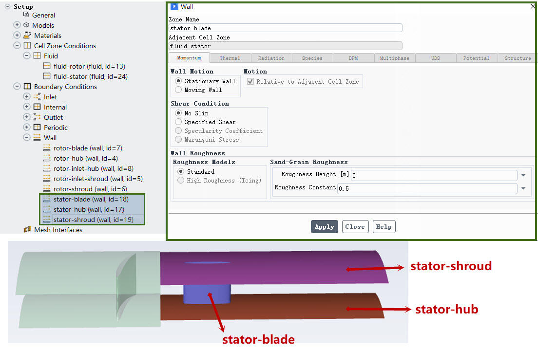 Fluent 案例-MPM 混合平面模型 涡轮机 - 哔哩哔哩
