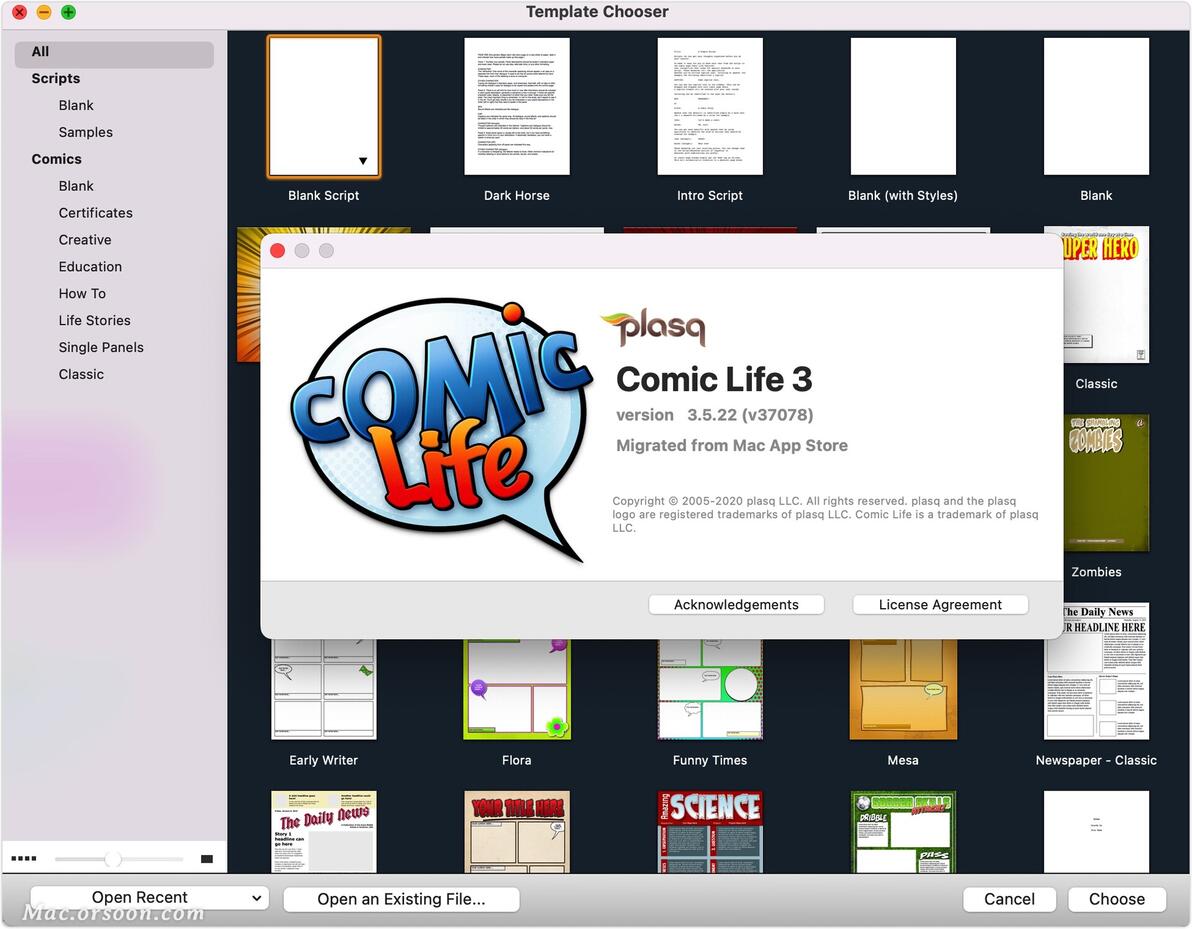 Comic Life 3 for Mac(漫画创作软件) - 哔哩哔哩