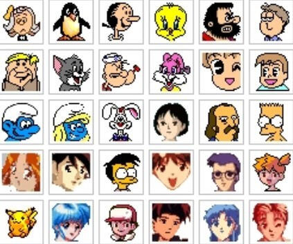 找到了目前比较全的一套QQ默认头像(254个)——第一期 - 哔哩哔哩