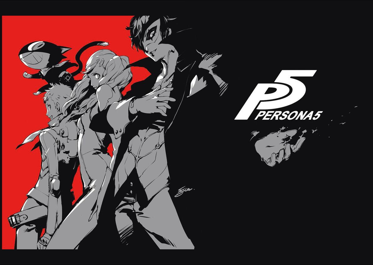 【P5天下第一！】《Persona5》公式设定画集+20周年OST - 哔哩哔哩
