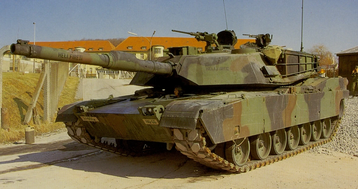 M1 Abrams主战坦克发展史(1)——从M1到M1A1 - 哔哩哔哩