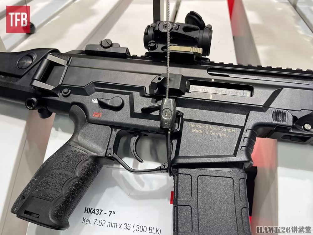 黑克勒-科赫HK437步枪 口径.300 BLK 瞄准执法部门微声武器需求 - 哔哩哔哩