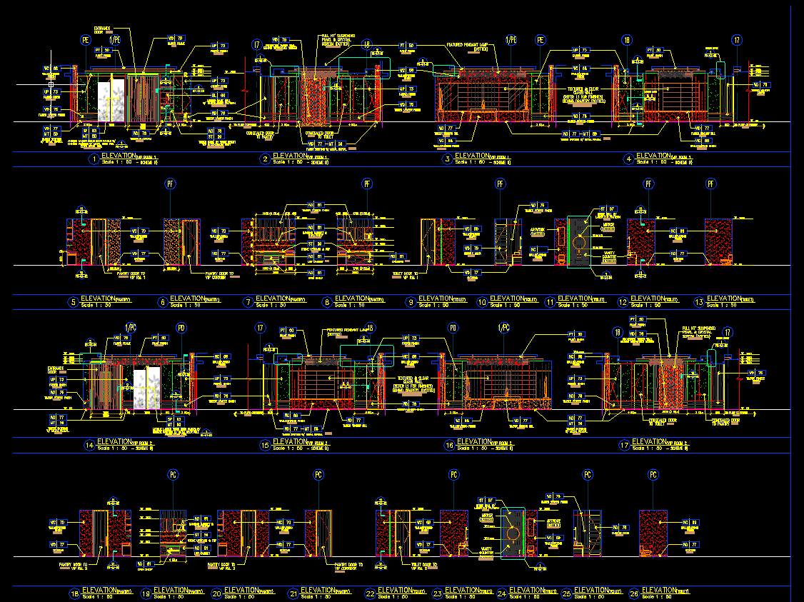 室内设计资料集：全球顶尖设计院HBA/CCD/金螳螂制图规范标准+CAD图例图库 - 哔哩哔哩