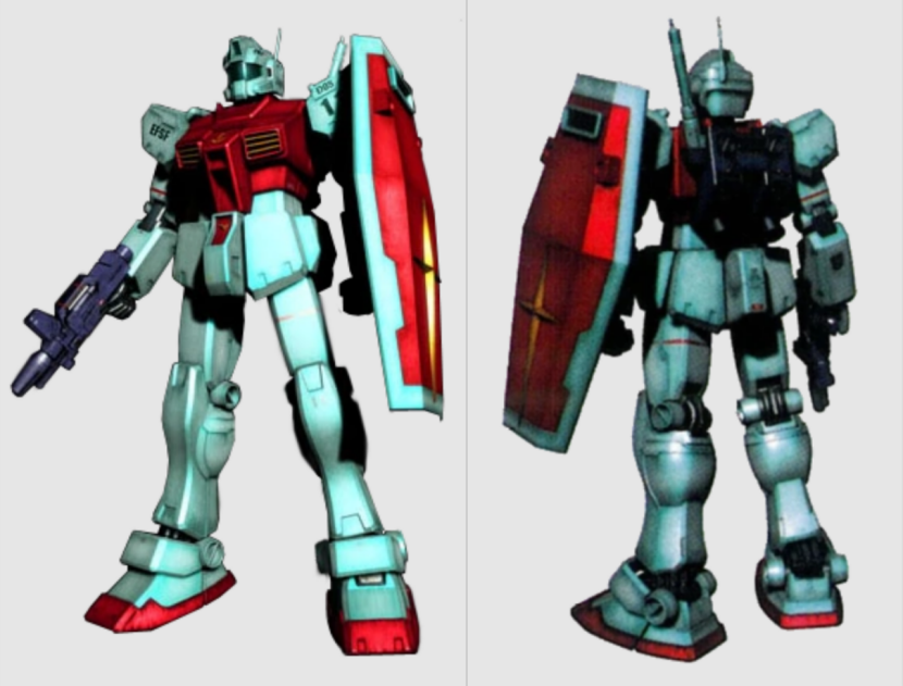 【机动战士高达】承前启后----RGM-79C 吉姆改 - 哔哩哔哩