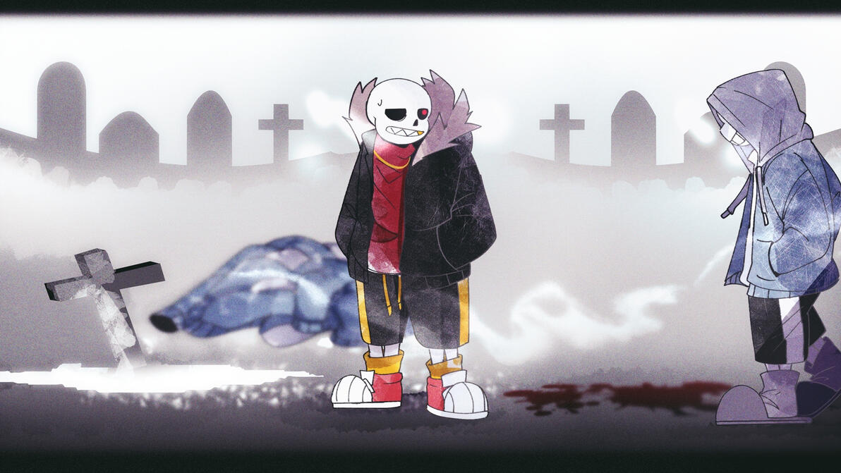 UT图片转载（②）DUSTARD——画师：FB - 哔哩哔哩