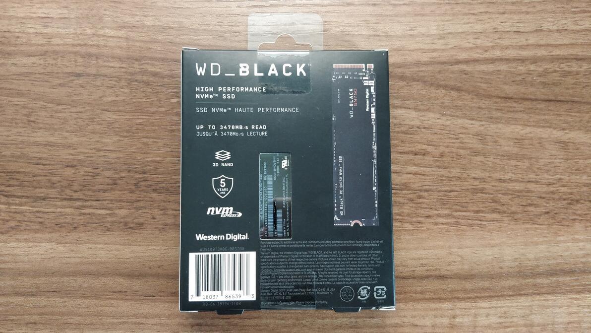 青出于蓝，而胜于蓝——西部数据WD Black NVME SN 750 SSD评测 - 哔哩哔哩